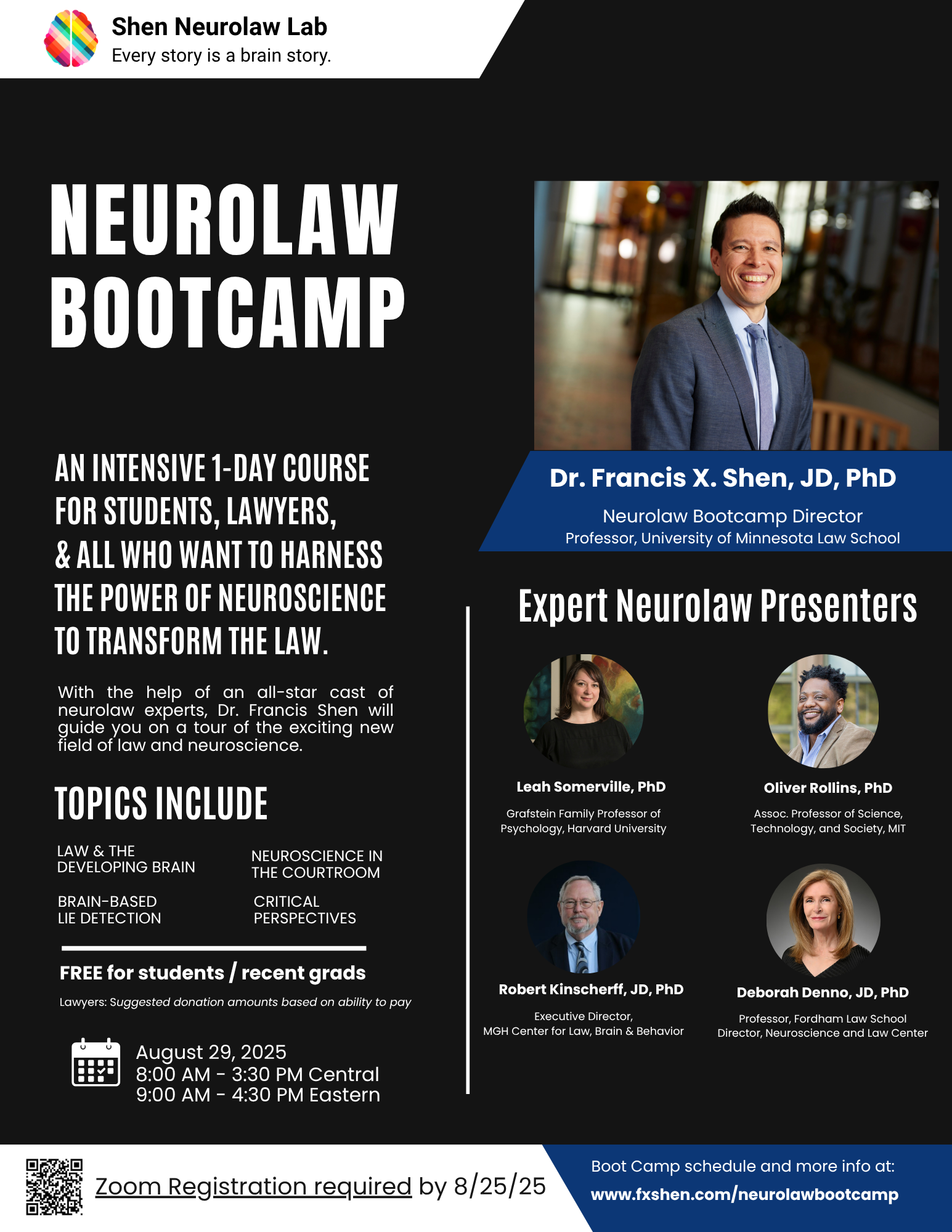 | Neurolaw BootcampCenter for Law, Brain & Behavior